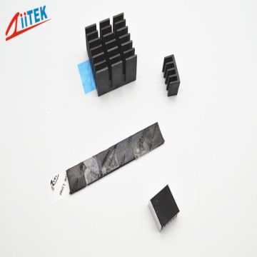 Quality 1.8W/MK Black Ultra Soft Thermal Conductive Gap Pad For LED Lights TIF160-18-01E for sale