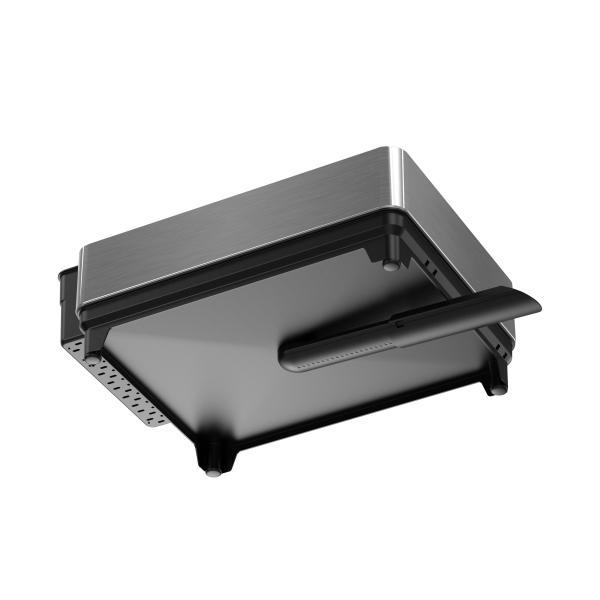 Quality Rectangle Detachable Stainless Steel Dish Drying Rack For Compact Kitchen for sale