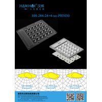 Quality 96pcs 3030 LED Street Light Lens 92% Transmittance 160×125.49mm for sale