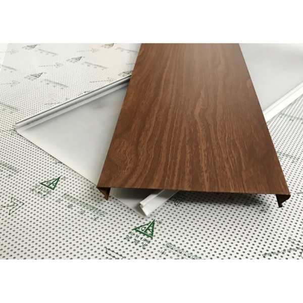 Quality Finished C - Shaped Commercial Ceiling Tiles , Concealed Metal Suspension System for sale
