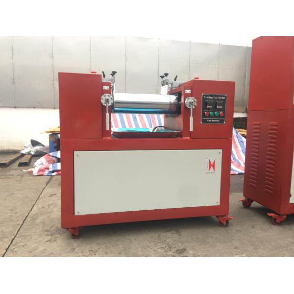 Quality ZL Rubbers And Plastics Two Roll Mill Mixing With Oil Heating Silicone Milling for sale