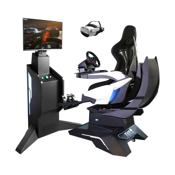 Quality Steering Wheel Racing Simulator Cockpit Training Center Realistic Vr Racing for sale
