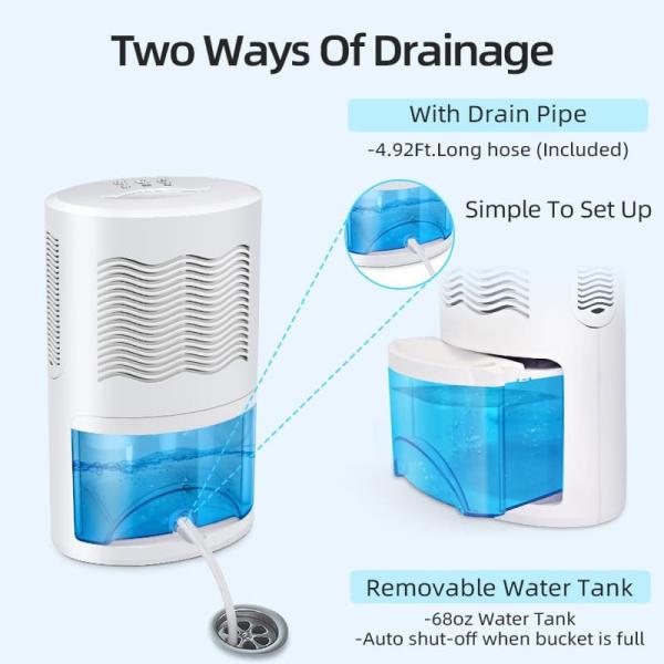 Quality Household Dehumidification Air Dehumidifier Small Portable Dehumidifier for sale