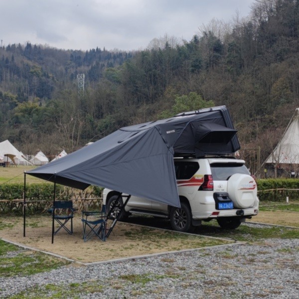 Quality 4 Person Jeep Roof Top Tent Pickup Canopy Aluminum Shell For Camping for sale