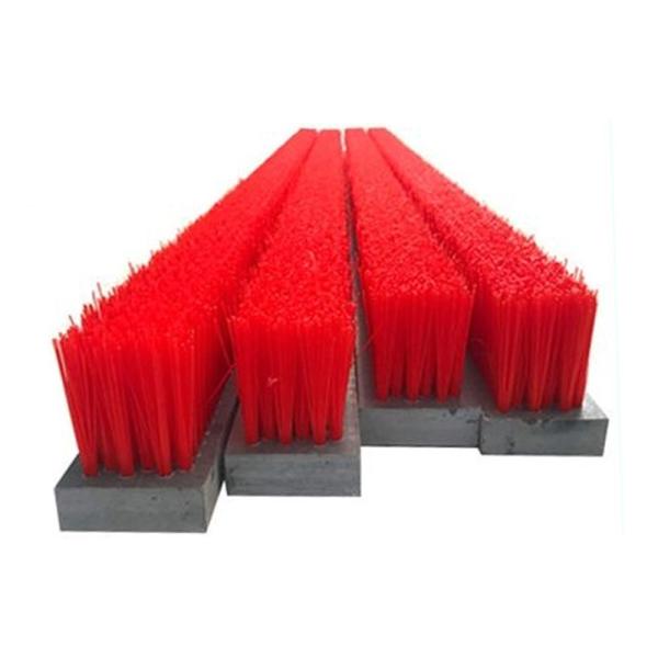 Quality PP PVC Plate Brush Straight Nylon Strip Brush for sale