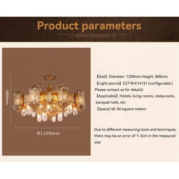 Quality Decorative Handmade Copper Chandelier Lighting Copper Light Chandelier for sale