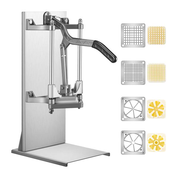 Quality Hot selling Integral cleaning manual vegetable chopper potato chips French chip cutter machine Fruit slicer for sale