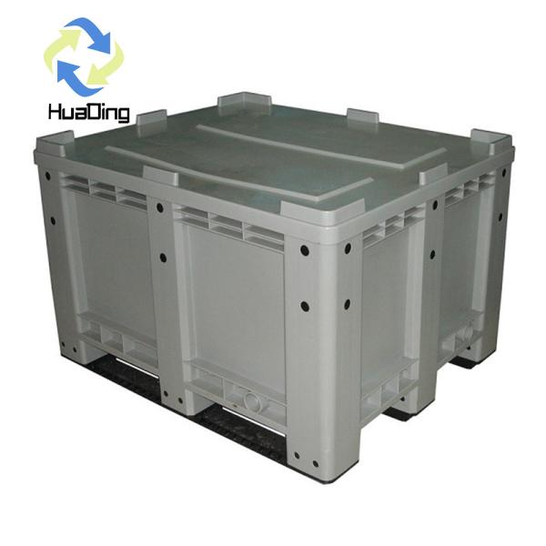 Quality 1200x1000x265mm Foldable HUADING Plastic Bulk Container Food Storage Containers for sale
