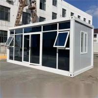 Quality Prefab 3 Bedroom Luxury Container House With Aluminum Window And 5800*2480 for sale