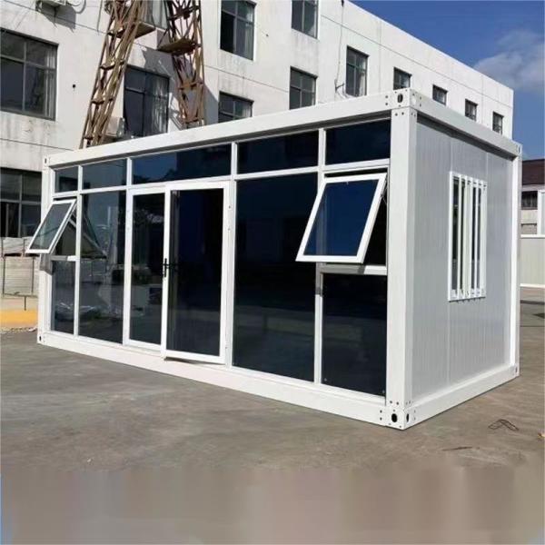 Quality Prefab 3 Bedroom Luxury Container House With Aluminum Window And 5800*2480*2896mm for sale