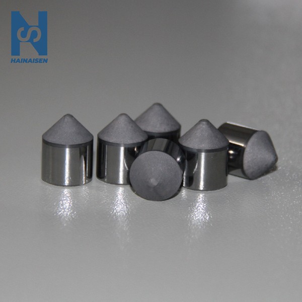 Quality Hard Alloy Tungsten Polycrystalline Diamond Inserts PDC Carbide Mining Button for sale