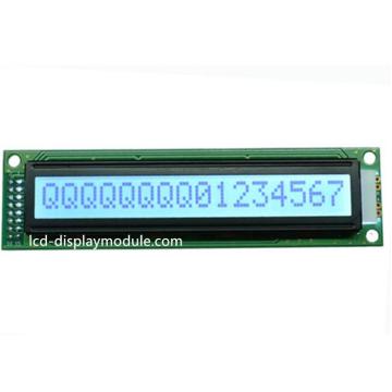 Quality Character Dot Matrix LCD Display Module COB Resolution 16 * 1 STN Gray for sale