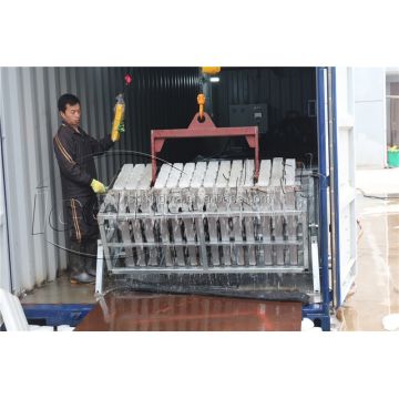 Quality Automatic Container Ice Machine 220V 380V 410V 415V 440V 460V For Fresh Seafood for sale
