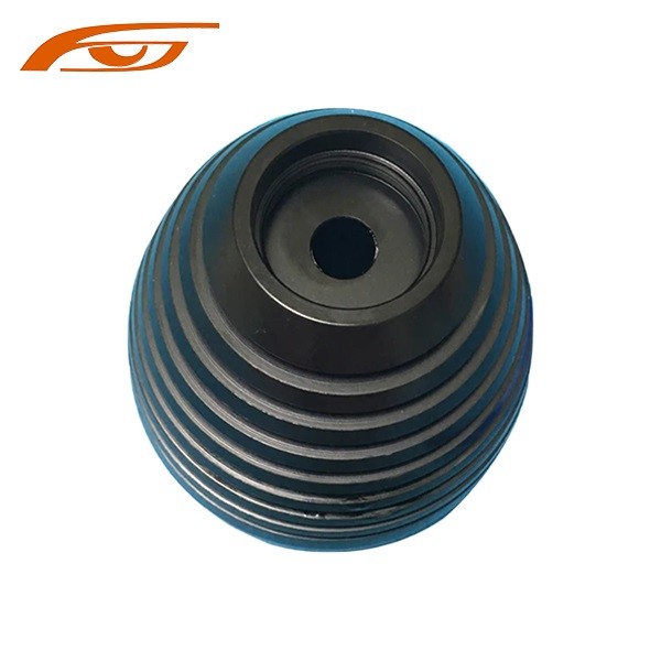 Quality Cnc Machining Components Investment Die Casting Process Black Painting Coated for sale