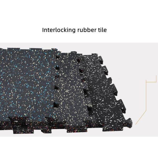Quality Nontoxic Fitness Rubber Flooring Puzzle Anti Skid Multipurpose for sale