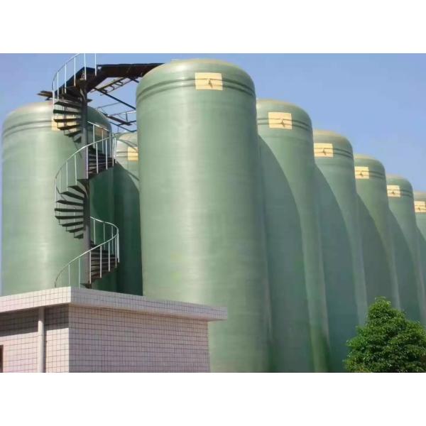 Quality Filament Winding Cylinder Water Tank Durable Frp Vertical Storage for sale