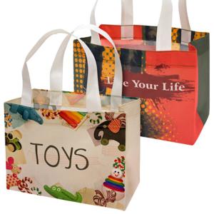 Quality ODM 40x32x12cm 25kg 80gsm Laminated Woven Polypropylene Bags for sale