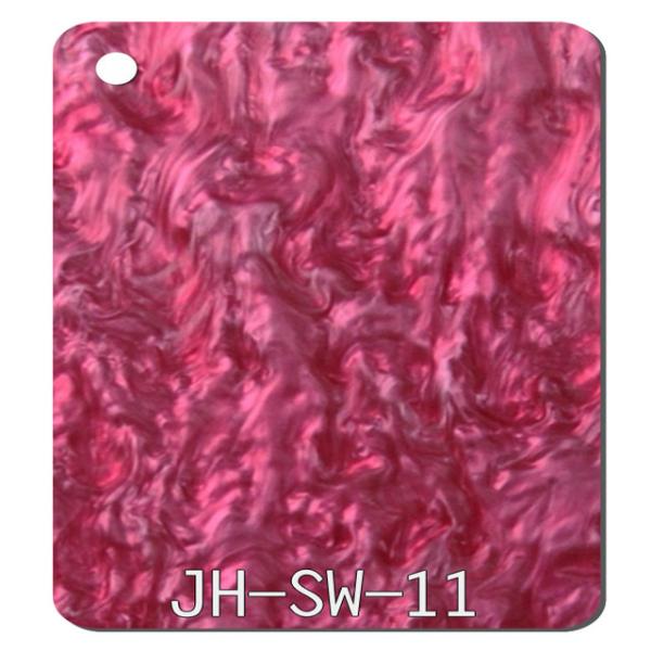 Quality 3mm Pink Marble Pearl Acrylic Sheets Cut To Size 300 Pattern 1840*1040mm for sale