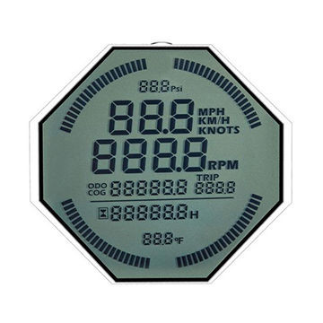 Quality Round Transflective Lcd Display , Flexible Lcd Display For Instrumentation for sale