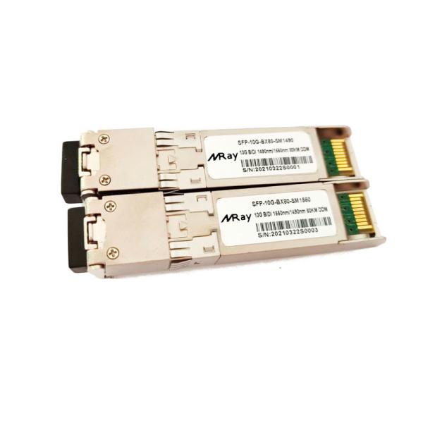 Quality Bidirectional Juniper 10g Sfp Module 80km Single LC Connector 10GBASE ZR for sale