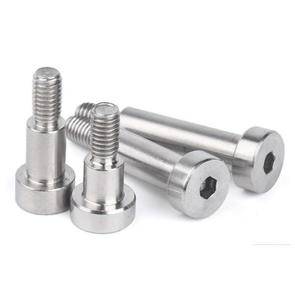 Quality Stainless Steel Hex Flange Shoulder Bolt Flat Head High Precision for sale