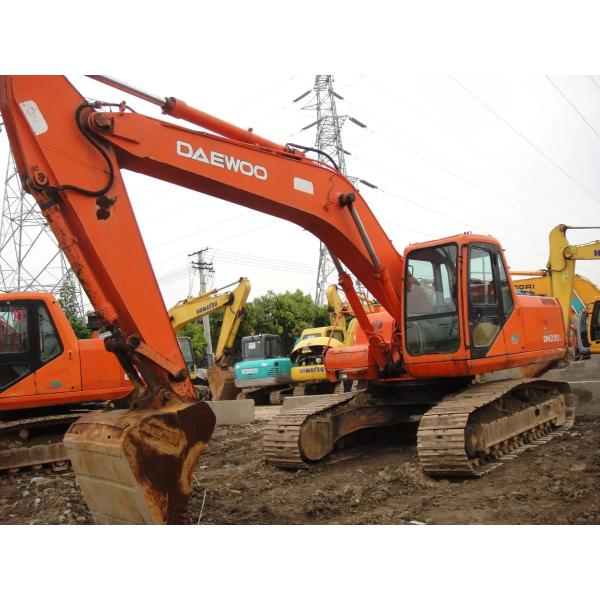 Quality Used Crawler Excavator Daewoo Dh220 Secondhand Backhoe Hydraulic Digger with for sale
