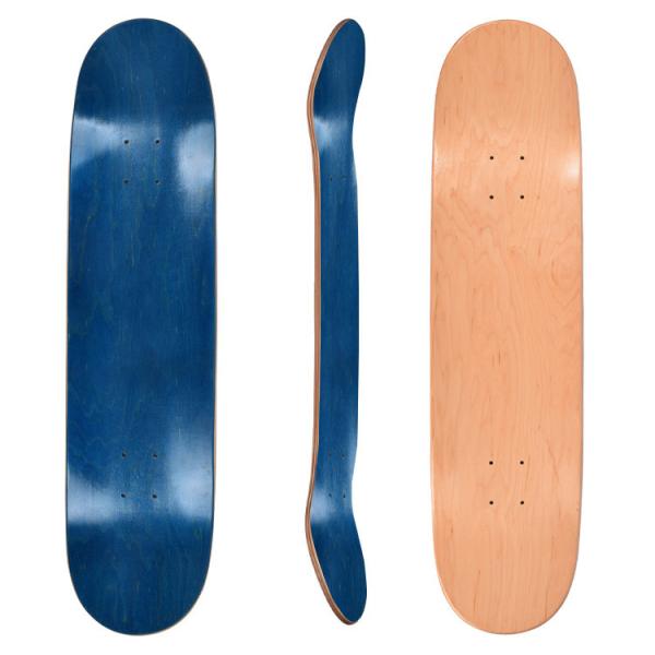 Quality High Strength 7 Ply Skateboard With Double Kick Concave Shape for sale