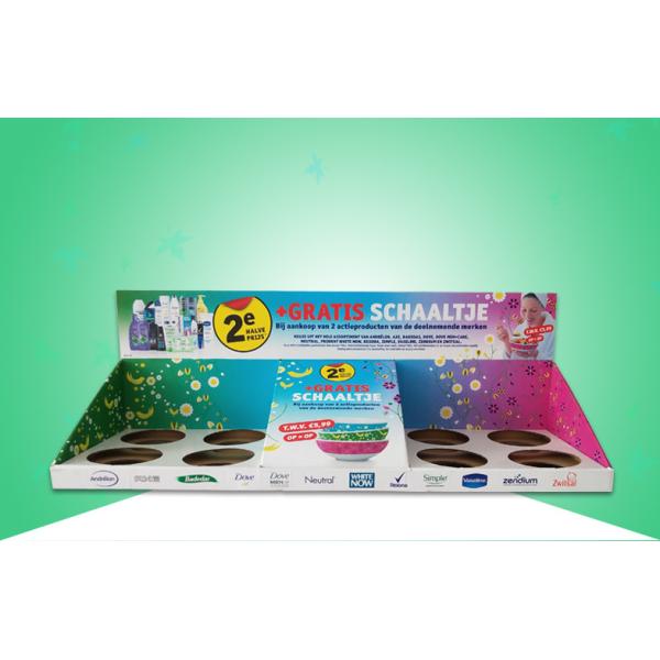 Quality Professional Cardboard Pdq Display Box / Pdq Counter Display For Selling Bowels for sale