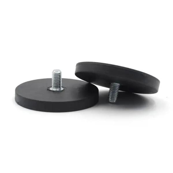 Quality Round Abrasion Resistance Rubber Feet Pads for Furniture / Equipment for sale