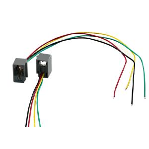 Quality 220V 8 Pin 18 AWG 200mm Telephone Receiver Cable for sale