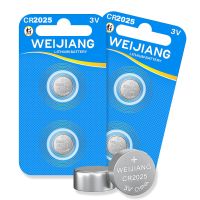 Quality MSDS ROSH 3 Volt Lithium Battery CR2025 Lithium Button Cell Battery 150mah for sale