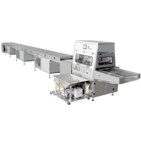 Quality PD600 Complete Chocolate Enrobing Machine Line Complete Chocolate Coating for sale