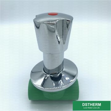 Quality Chrome Plated Round Zinc Alloy Handle For Brass Valve Cartridges for sale