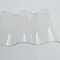 Quality Flexible Polycarbonate Corrugated Sheet 840mm For Roofing Building for sale