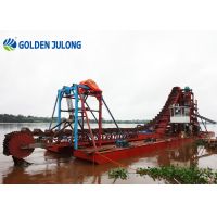Quality 2025 High Efficiency Gold 60 Bucket Chain Dredger for Sand Mining and Dredging for sale