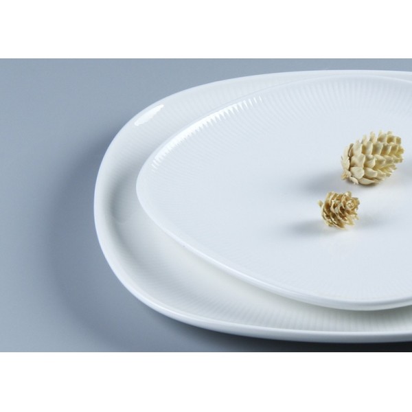Quality SGS Approved 20Pc White Square Plate Dinnerware Sets for sale