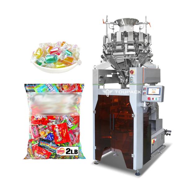 Quality Automatic Gummy Candy Chocolate Vertical Candy Packing Machine High Speed 120BPM for sale