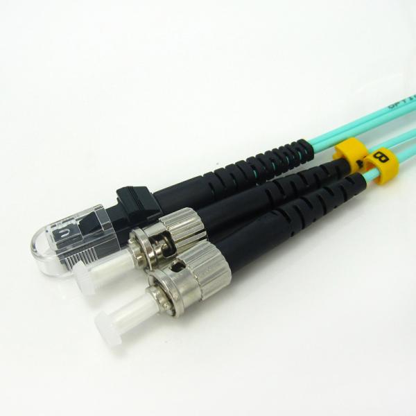 Quality 2.0mm 10G LC to LC Pigtail Fiber Cable / Multimode OM3 Patch Cord Pigtail for sale