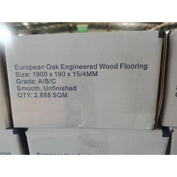 Quality Raw Oak Engineered Timber Flooring To Australia, ABC Grade for sale