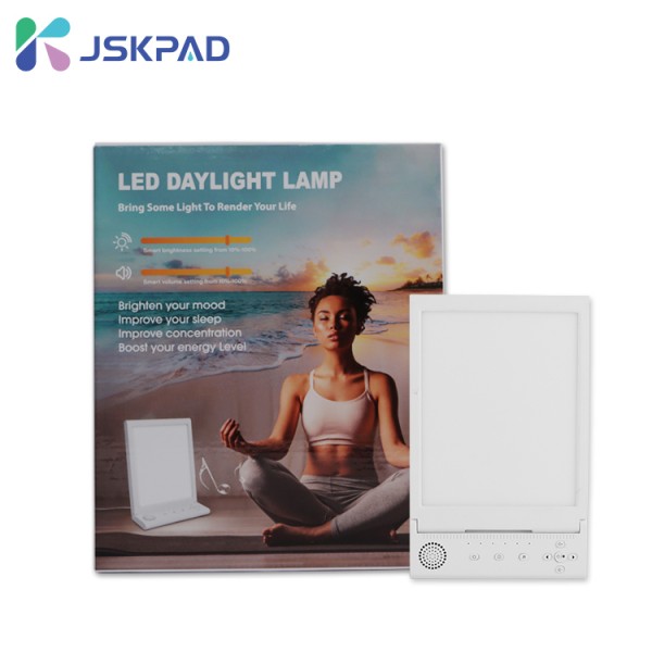 Quality Rectangular Shade 5V Voltage Sunlight SAD Light Therapy Lamp Supporting Seasonal Affective Disorder Relief for sale