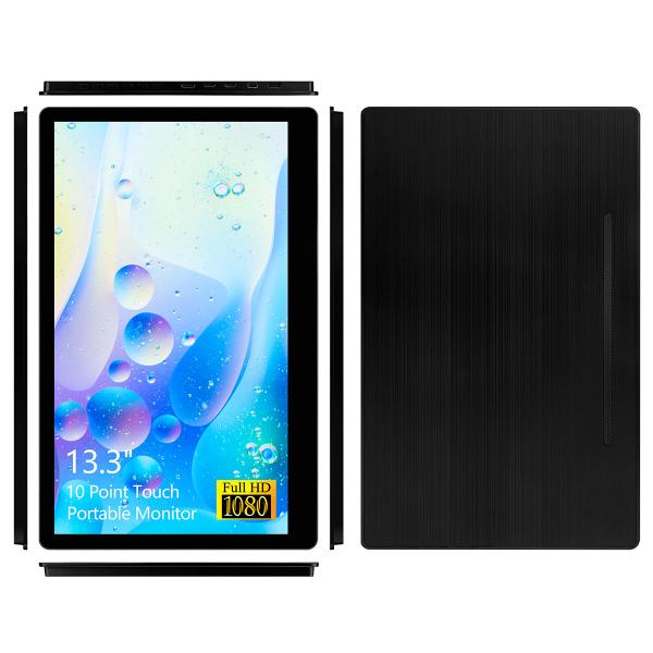 Quality 1920x1200 Resolution HDR Split Screen Type C Slim Portable Monitor for sale