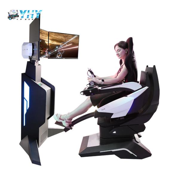 Quality Self Service Flight Simulator With 3-Screen Border View for sale