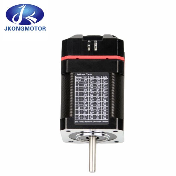 Quality Nema 17 Integrated Closed Loop Stepper Motor Driver CANopen RS485 0.48 / 0.72N.M for sale