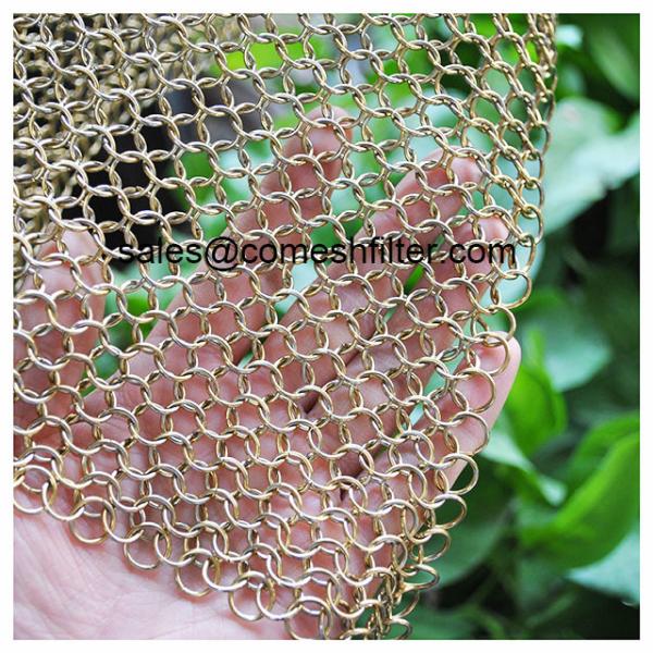 Quality Stainless Steel Ring 12mm Decorative Wire Mesh for sale
