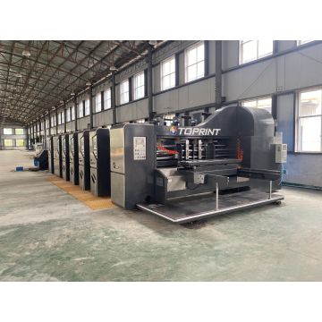 Quality Computer Control Toprint Flexo Printer Slotter RDC Vacuum Transfer Slotter for sale