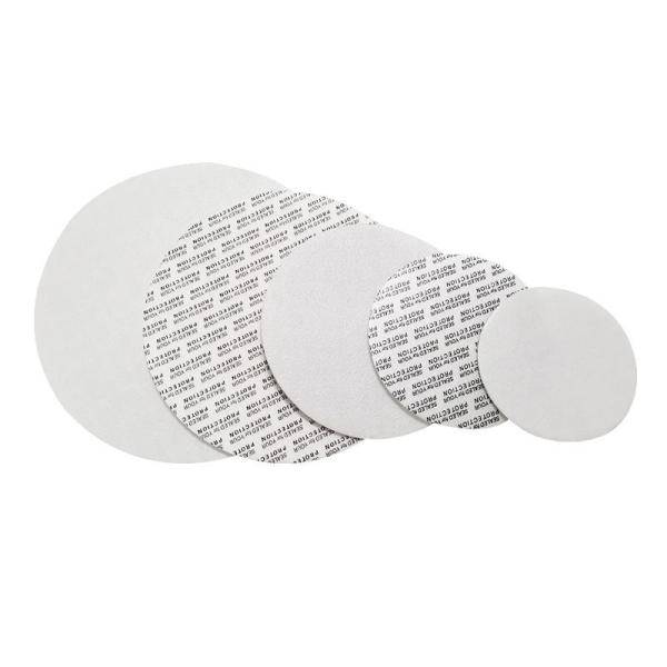 Quality Adhesive Pressure Sensitive Cap Liners / PVDC Seal Liner Gasket Custom Shape for sale