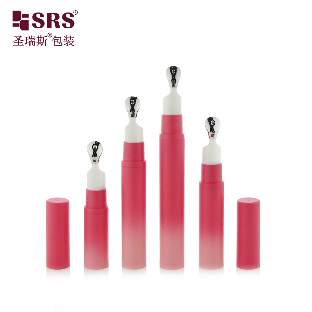 Quality A0031B 5ml 10ml 12ml 15ml Empty Airless Pumpp Bottle With Metal Zinc Head for sale