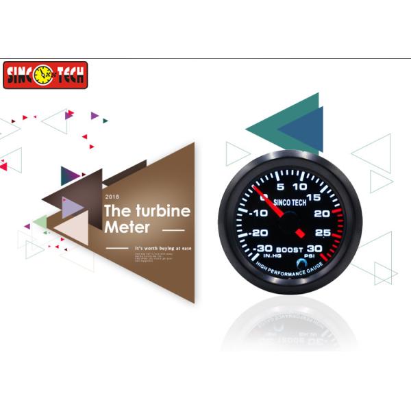 Quality Automotive Boost Gauge , Electronic Waterproof Boost Gauge For Universal for sale