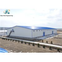 Quality Large Span Prefabricated Steel Structure Building Warehouse Workshop Construction Prefab Metal Industrial H Section Beam for sale
