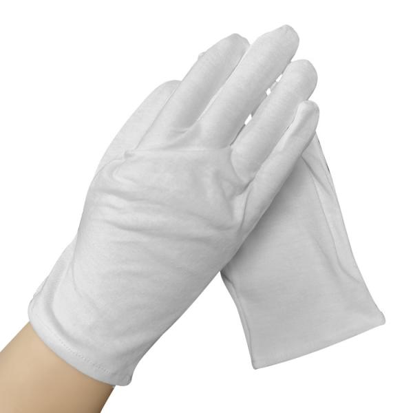 Quality Highly Stretchable Comfortable 100% Cotton ESD Safe Gloves for sale